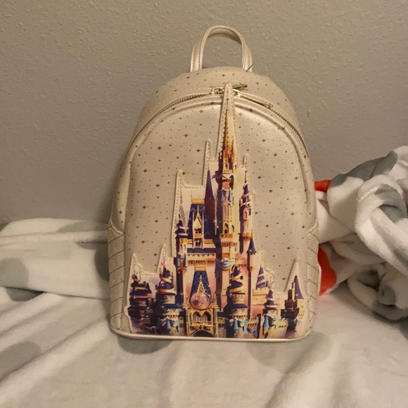 Bags | New Disney 5th Anniversary Castle Loungefly Bag | Poshmark